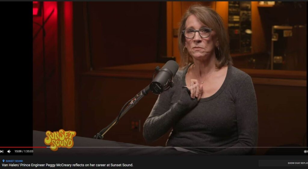 Van Halen Prince Engineer Peggy McCreary reflects on her career at ...