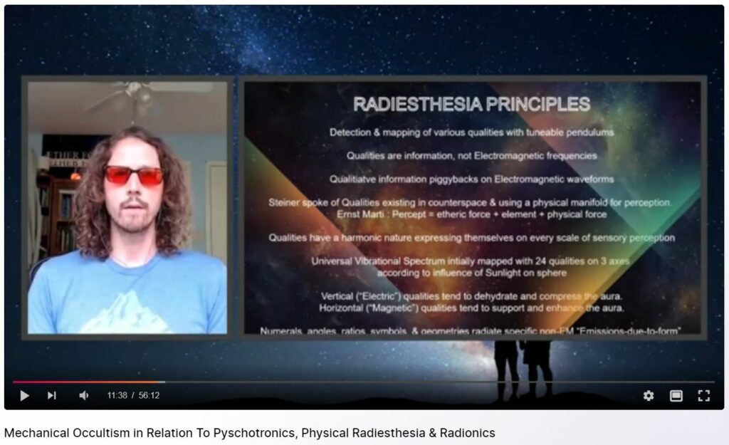 Radiesthesia, Radionics, Psychotronics — EXCELLENT Overview of Principles, Aspects ...