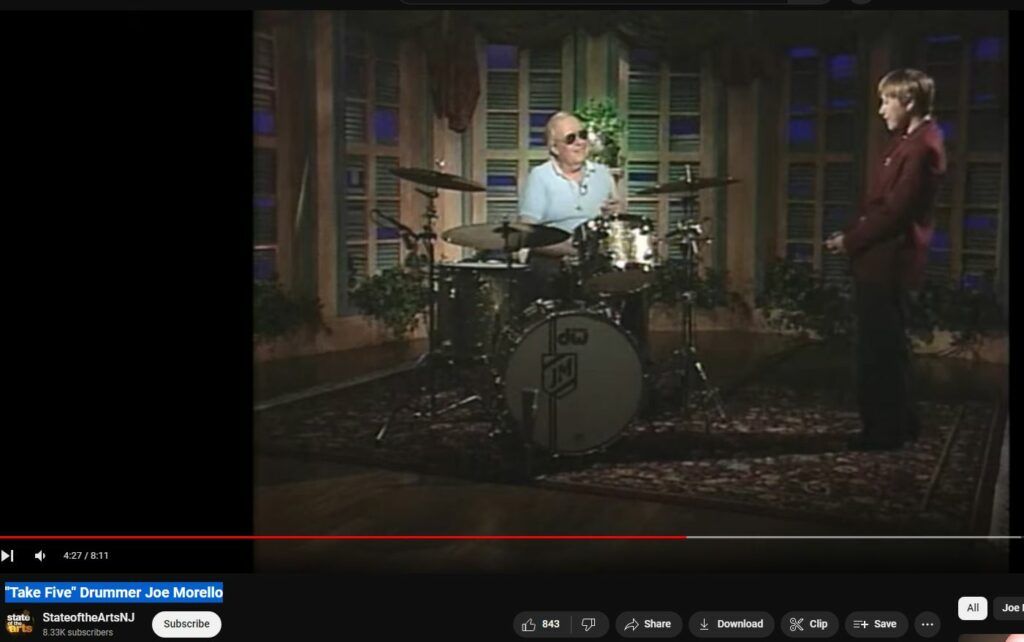 “Take Five” Drummer Joe Morello – soundQuality org