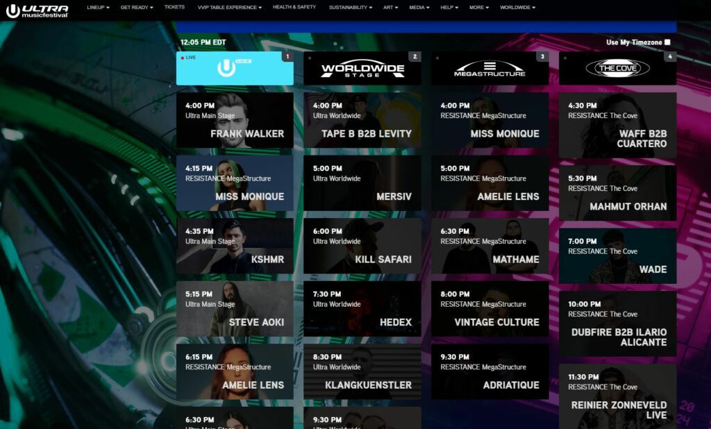 EDM Festivals 2024 — Eyeballing Miami’s $1 Billion ULTRA Music Festival ...