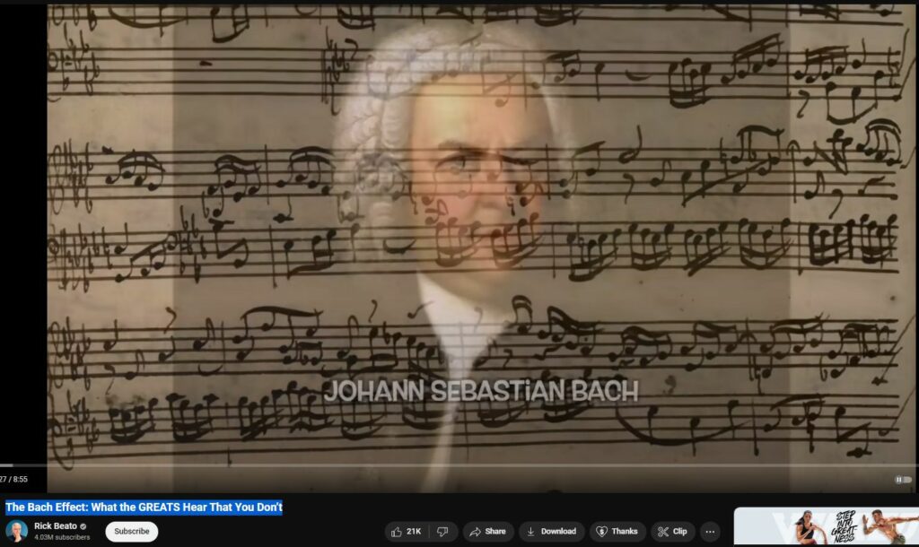 The Bach Effect: What the GREATS Hear That (Maybe) You Don’t ...